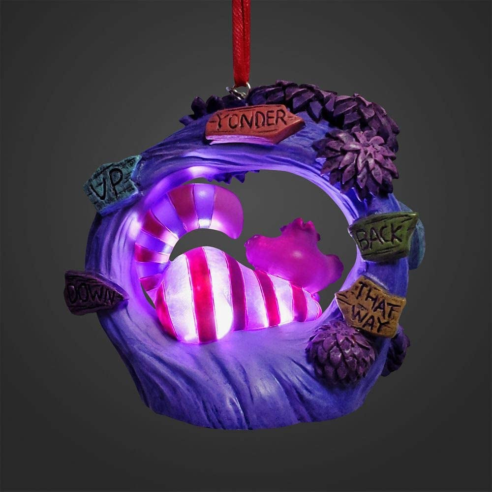 Cheshire Cat Light-Up Living Magic Sketchbook Ornament – Alice in Wond ...